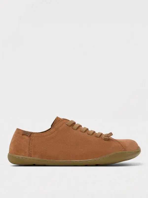 Camper Lace-up Suede Sneakers - Red