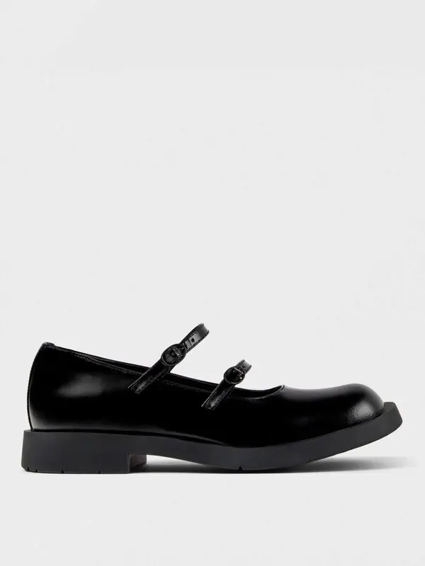 Camper Mary Jane Ballet Flats - Black
