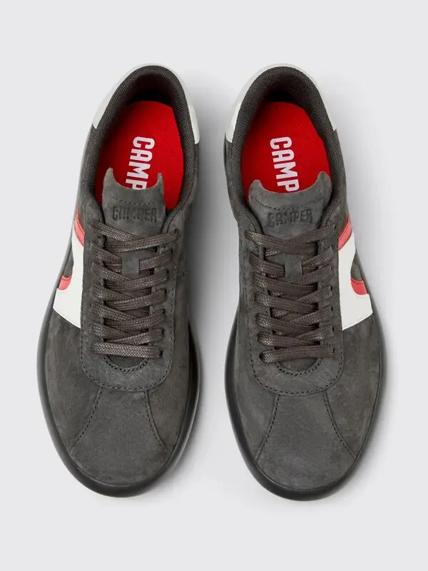 Camper Sneakers With Contrast Detailing - Grey