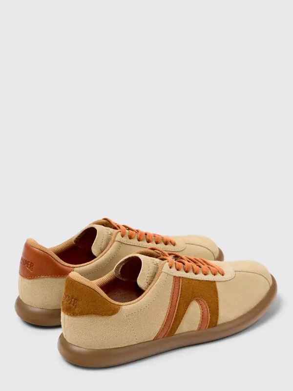 Camper Suede Lace-up Sneakers - Beige