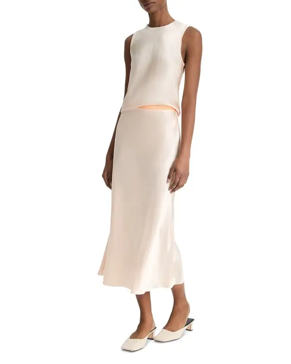 Vince Midi Slip Skirt