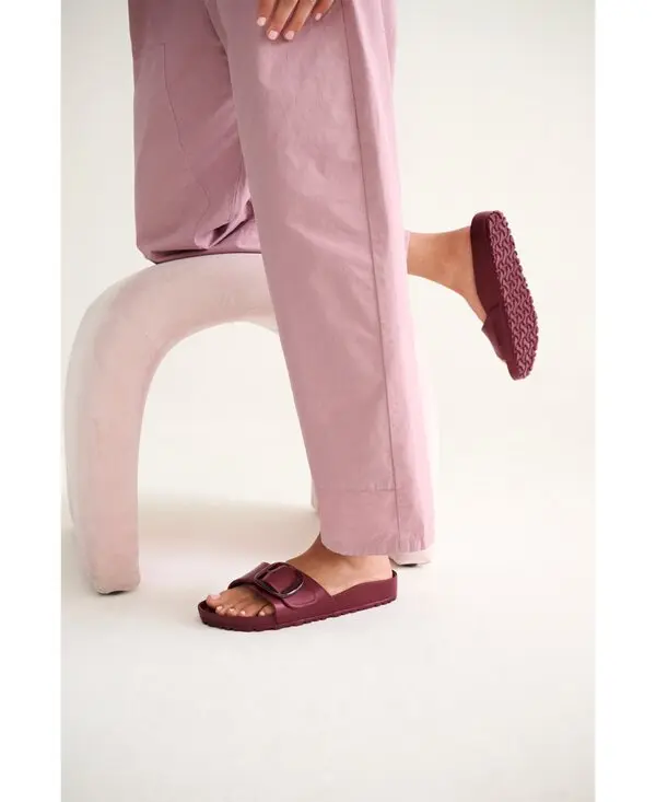 BIRKENSTOCK Madrid Eva Big Buckle Sandals - Zinfandel