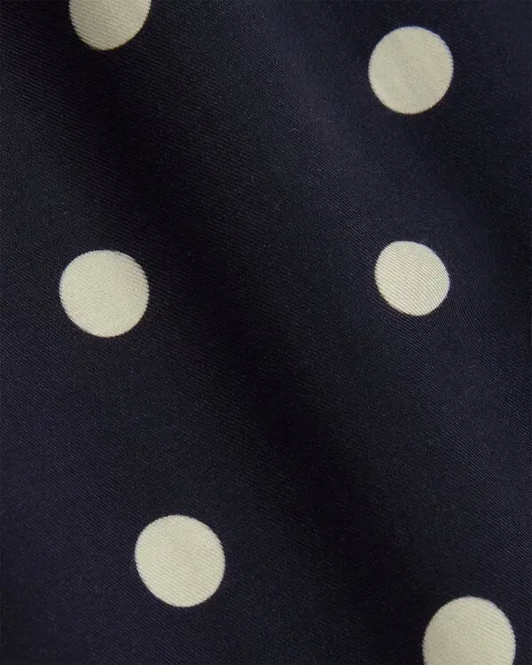Ted Baker London Carmman Knit Bodice Polka Dot Jumpsuit
