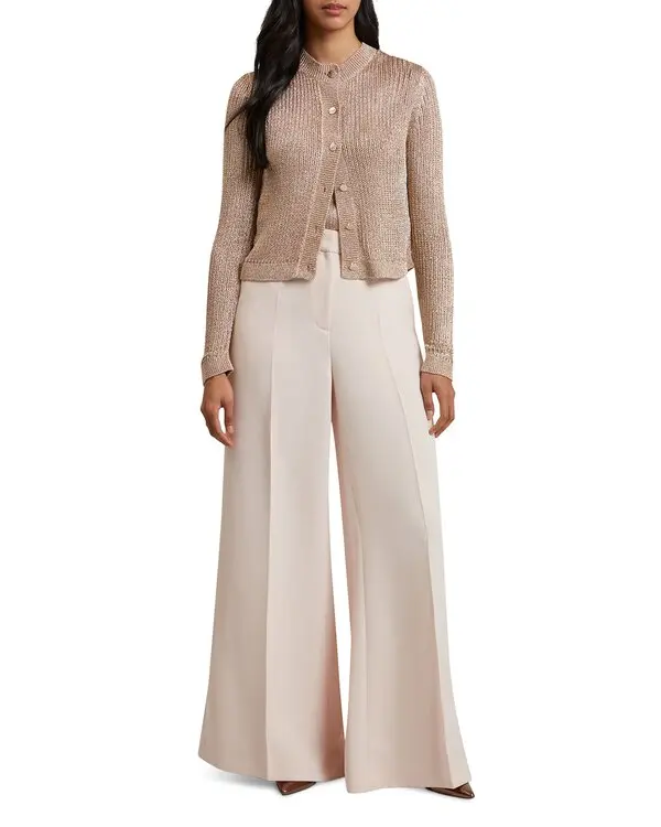 Ted Baker London Manya Chainmail Knit Cardigan