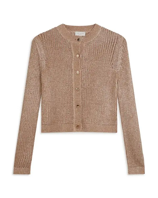 Ted Baker London Manya Chainmail Knit Cardigan