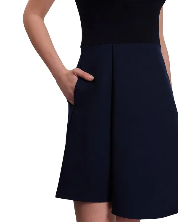 Ted Baker London Dandiaa Mini Mock Neck Dress