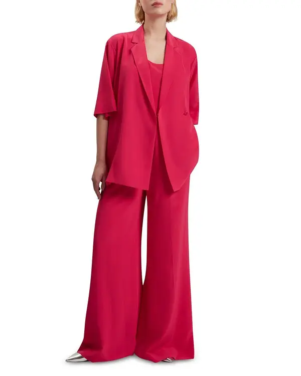 Ted Baker London Silk Short Sleeve Blazer