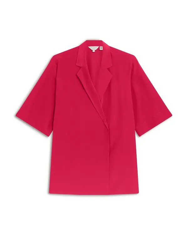 Ted Baker London Silk Short Sleeve Blazer