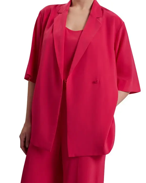 Ted Baker London Silk Short Sleeve Blazer