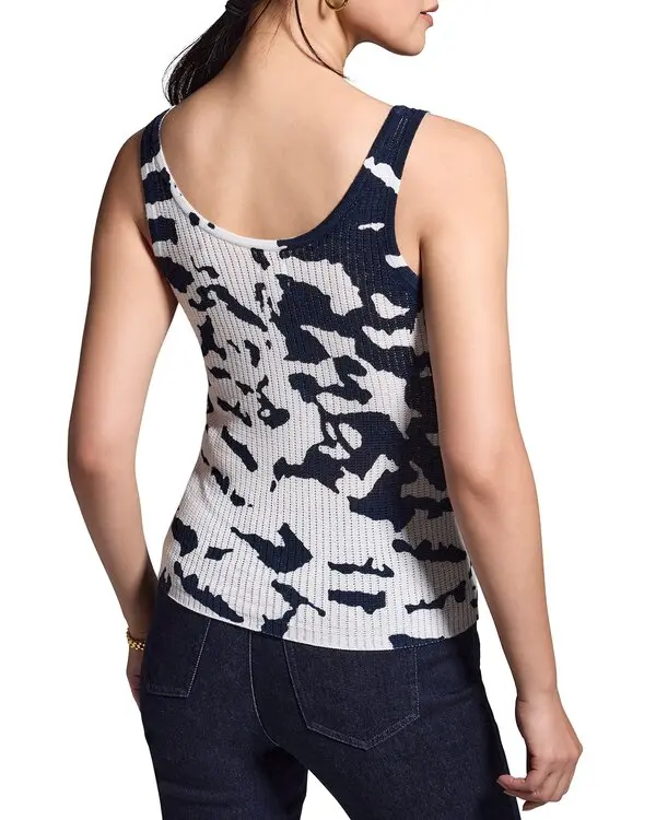 NIC+ZOE Nightfall Ribbed Sweater Tank Top
