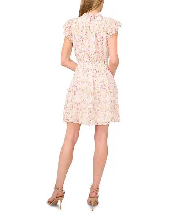 CECE DUPRAZ Ruffled Short Dress