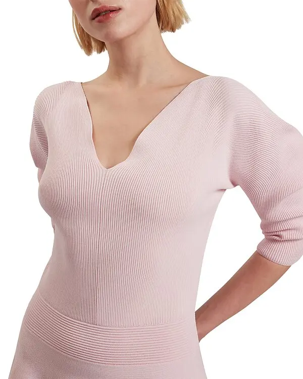 Ted Baker London Sculptured Knit Skater Dress