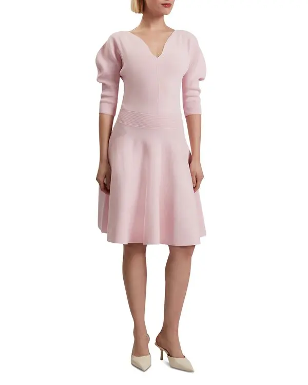 Ted Baker London Sculptured Knit Skater Dress