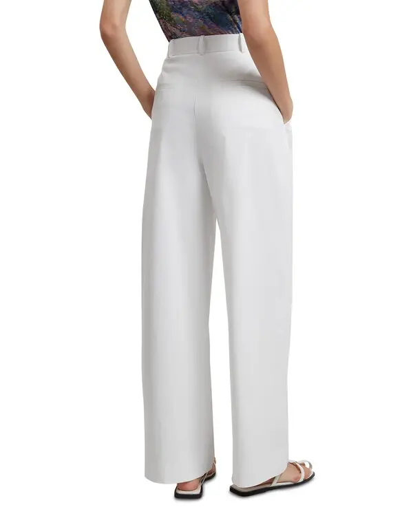 Ted Baker London Zozia Pleat Front High Waisted Trousers