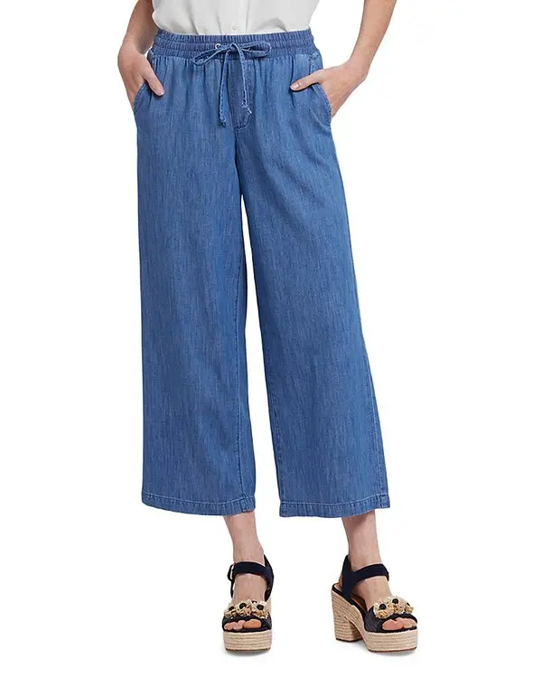 NYDJ Jayne Pull-on Wide Leg Ankle Pants - Everly