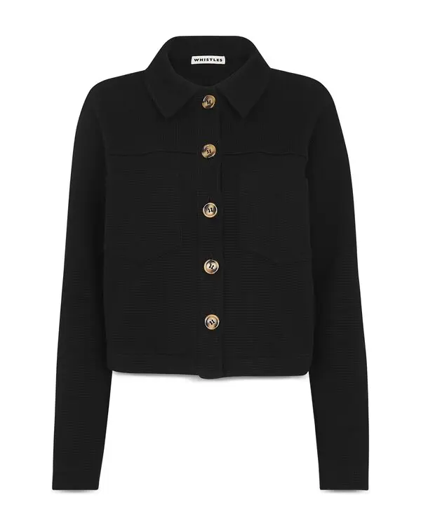Whistles Utility Jersey Jacket