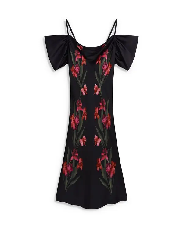 Ted Baker London Lucern Satin Midi Dress