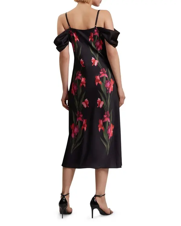 Ted Baker London Lucern Satin Midi Dress