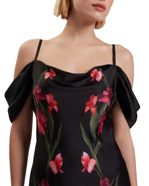 Ted Baker London Lucern Satin Midi Dress