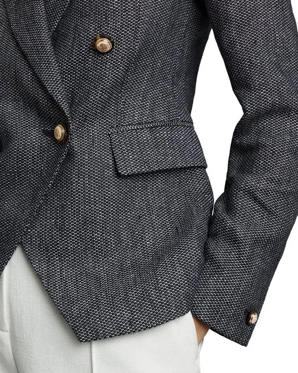REISS Petites Double Breasted Blazer