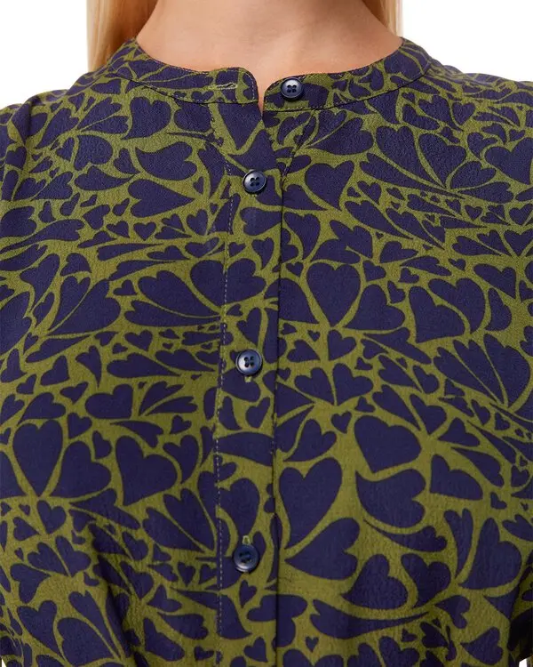 Whistles Abstract Petal Flippy Dress