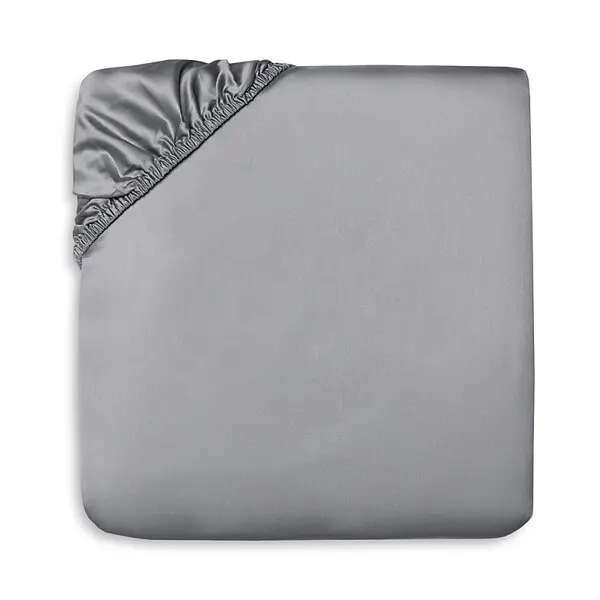 SFERRA Giotto Fitted Sheet, Queen - Slate