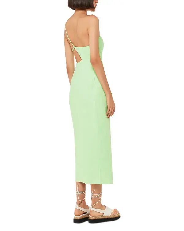 Whistles One-shoulder Midi Dress