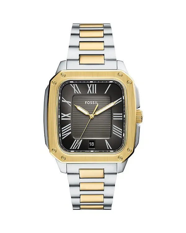 Fossil Crosby Two Tone Watch - Black/two Tone