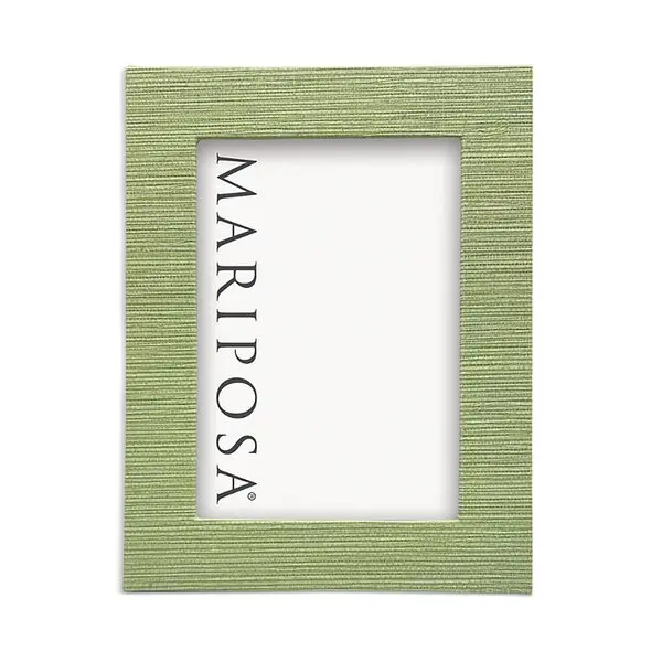 MARIPOSA Faux Grasscloth Frame, 5 X 7 - Palma