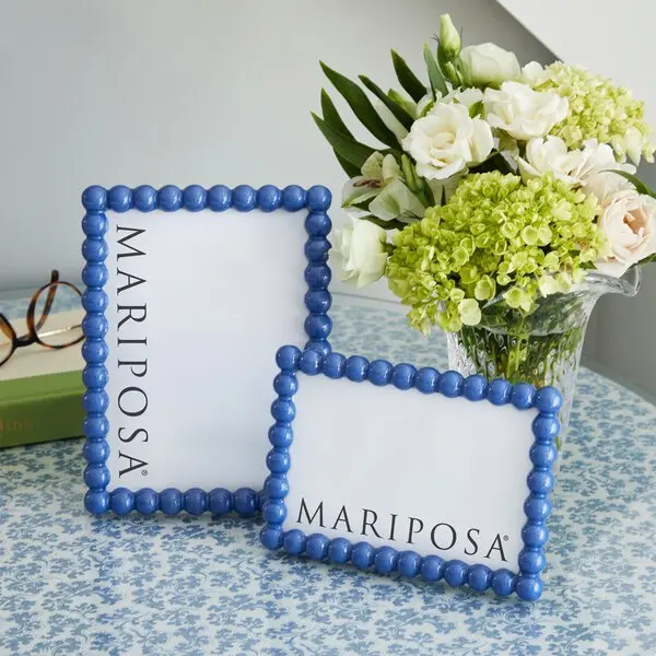 MARIPOSA Bauble Frame, 4 X 6 - Blue