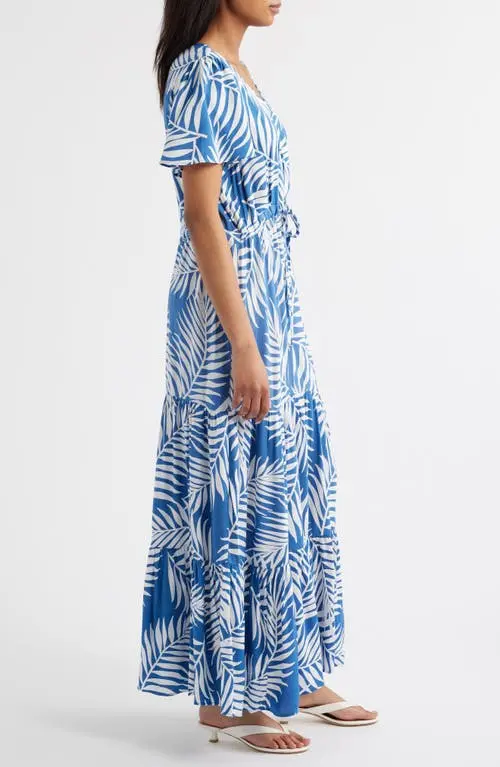 vince camuto tiered maxi dress Vince Camuto Petite Sleeveless Tiered Maxi Dress