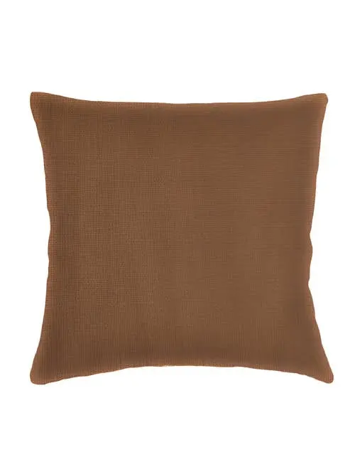 Anaya So Soft Linen Pillow With Down Insert - Caramel