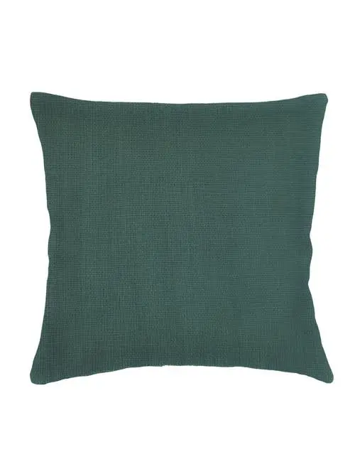 Anaya So Soft Linen Pillow With Down Insert - Emerald Green
