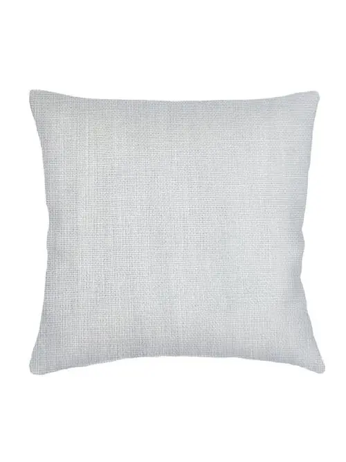Anaya So Soft Linen Pillow With Down Insert - Light Grey