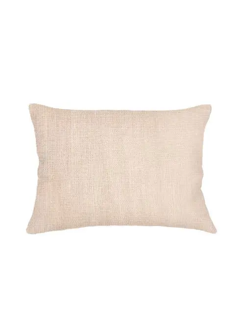 Anaya So Soft Linen Pillow With Down Insert - Sandy Beige