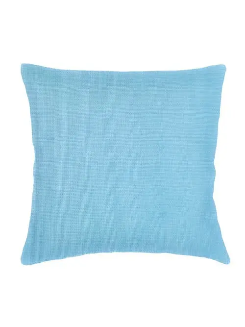 Anaya So Soft Linen Pillow With Down Insert - Surf