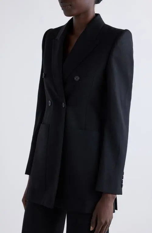 Chloé Double-breasted Virgin Wool Blazer