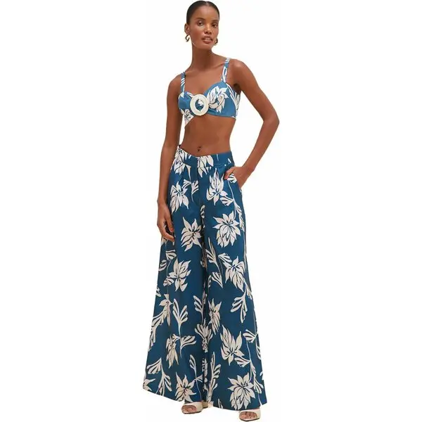 PatBO Artichoke Wide Leg Pant