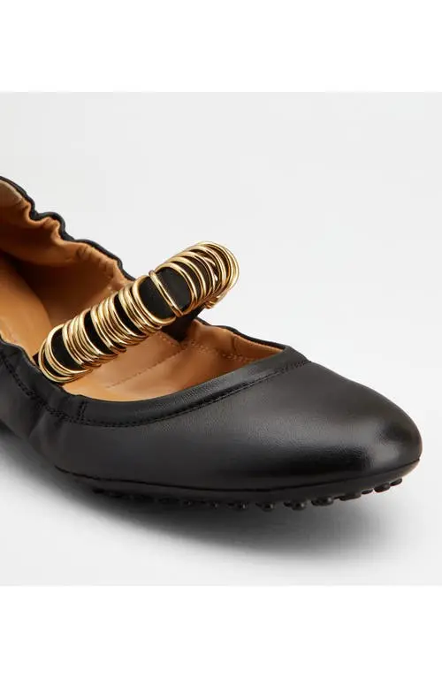 TOD'S Ring Mary Jane Flat