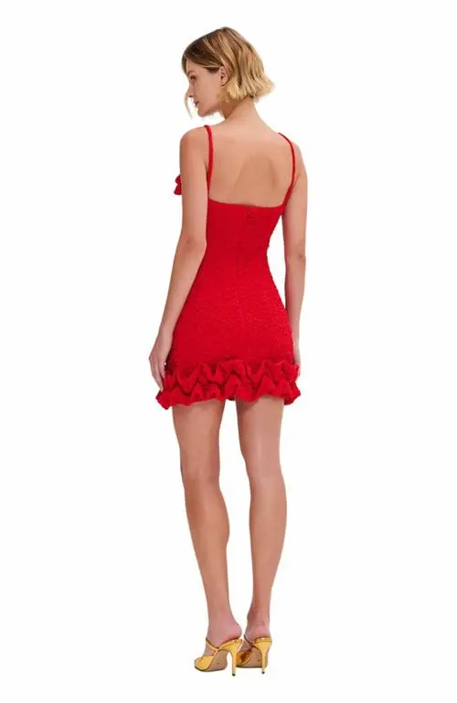 PatBO Papillon Jacquard Mini Dress