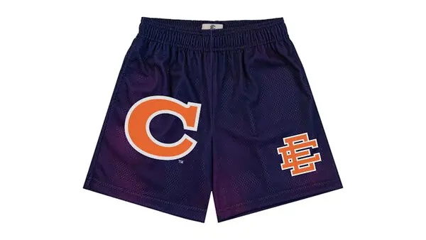 ERIC EMANUEL Ee Basic Clemson University Short - Purple/orange Ee