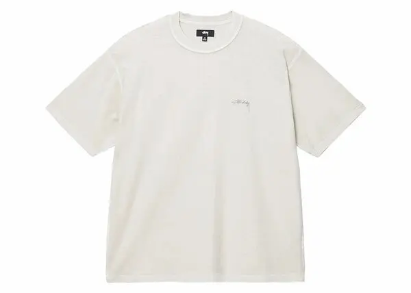 StÜssy Lazy Tee Shirt - Bone