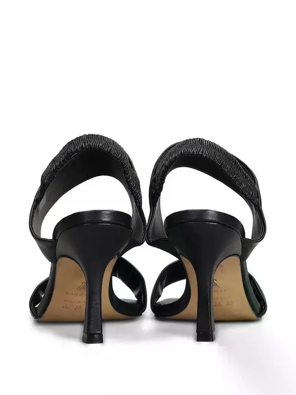 ANDREA CARRANO 90mm Leather Sandals