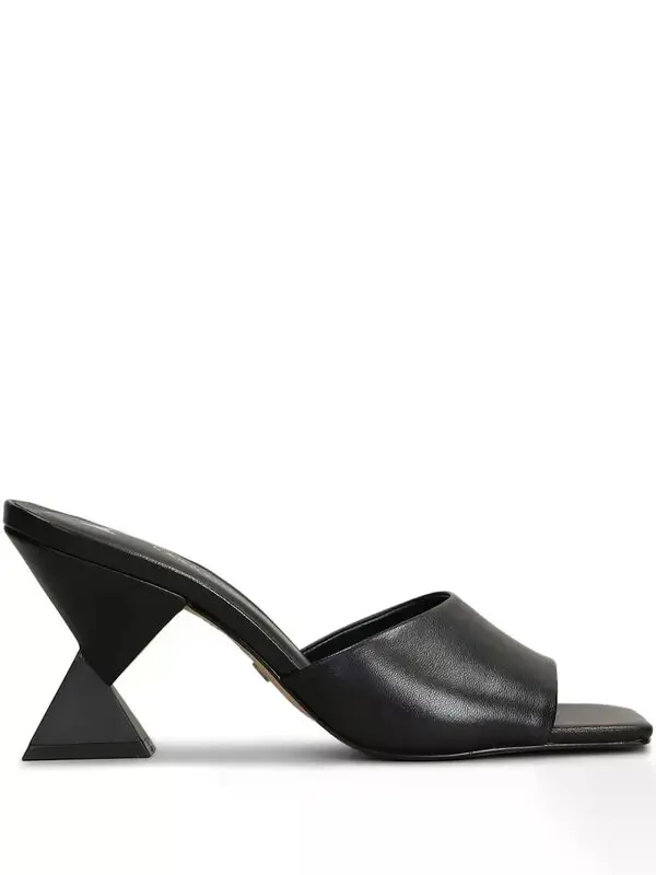 ANDREA CARRANO Leather Heeled Sandals
