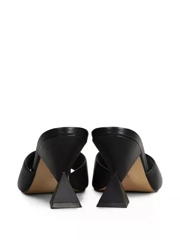 ANDREA CARRANO Leather Heeled Sandals