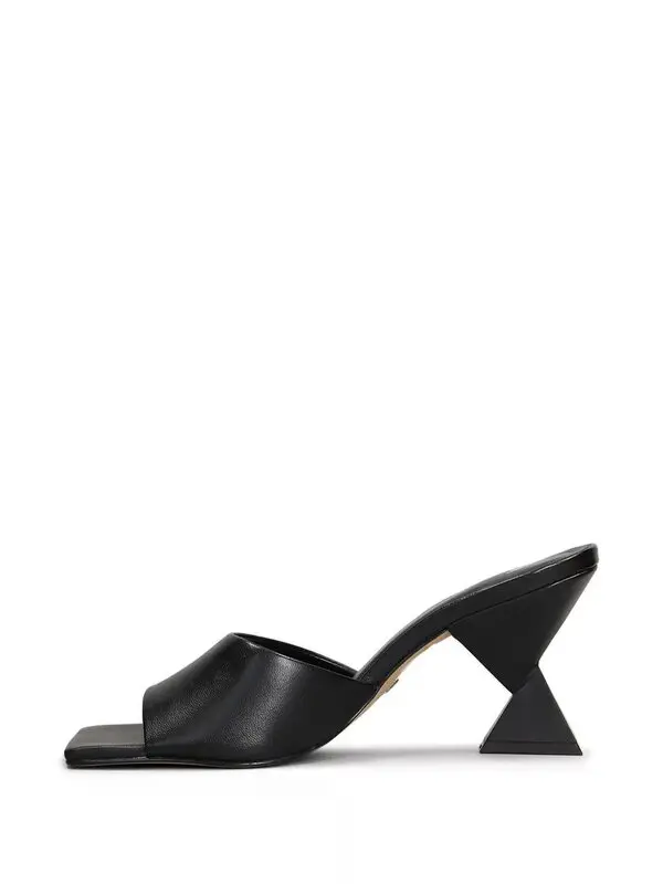 ANDREA CARRANO Leather Heeled Sandals