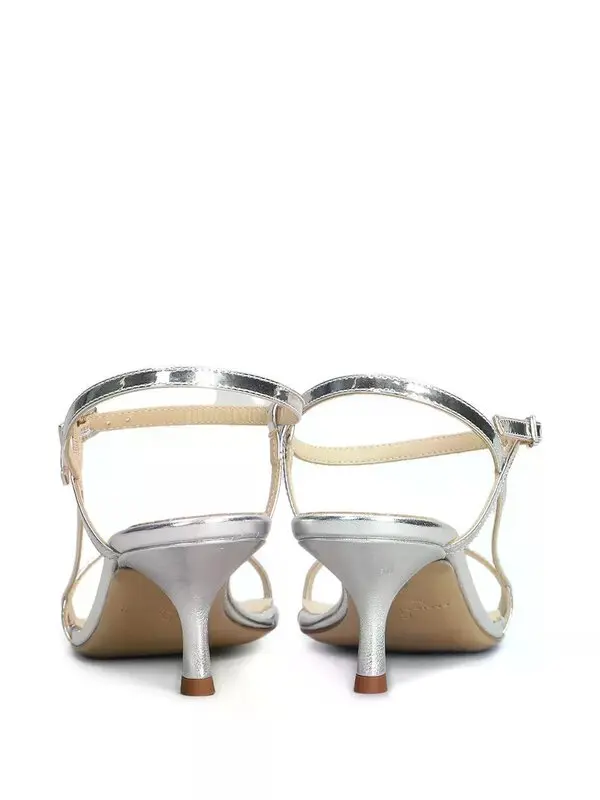 FABIO RUSCONI 60mm Leather Sandals - Grey