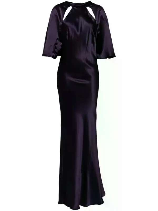Michelle Mason Halterneck Gown