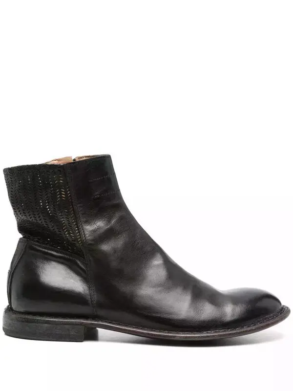 Moma Leather Ankle Boots