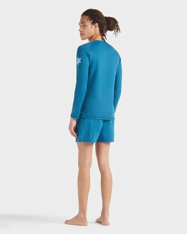 Vilebrequin Long Sleeve Solid Rashguard - Blue